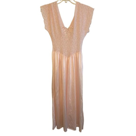 cinema | Intimates & Sleepwear | Cinema Maxi Lacy Night Gown Medium 66 ...